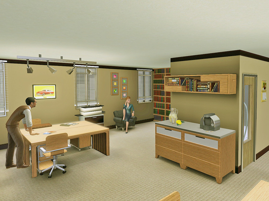The Sims Resource - Modern Office