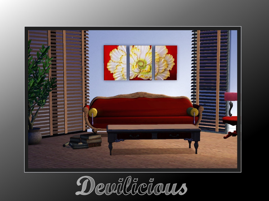 The Sims Resource - Flowers Paintingset