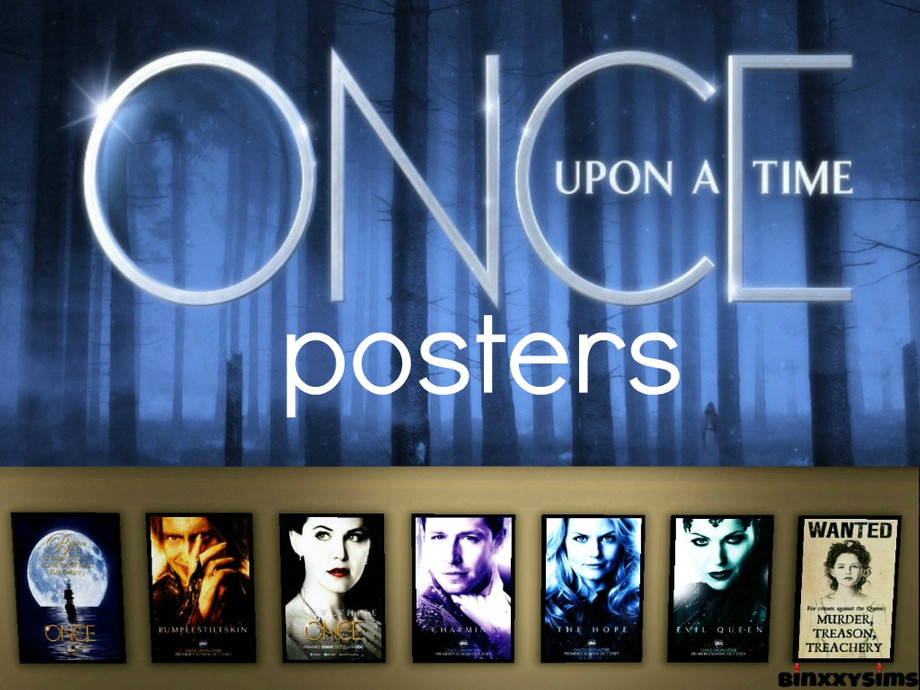 The Sims Resource | 'Once Upon A Time' Posters