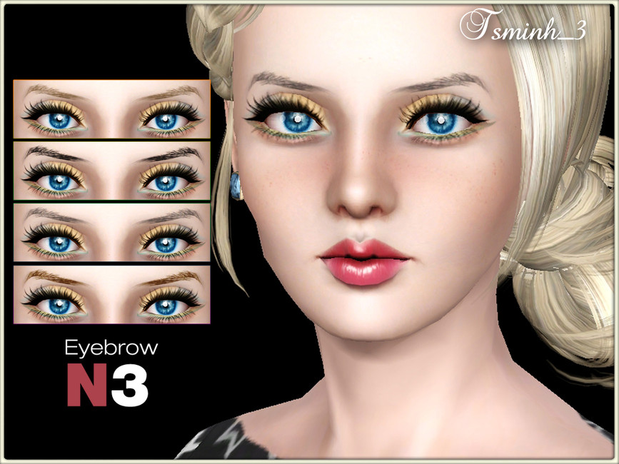 The Sims Resource - Eyebrow N3
