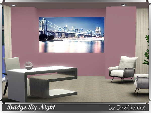 The Sims Resource | Bridge by Night