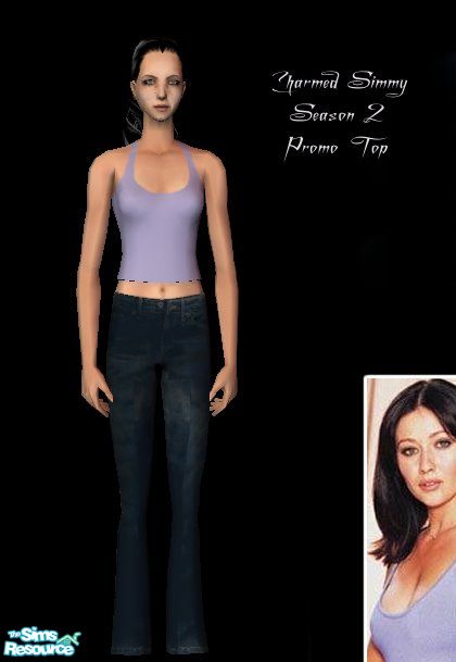 The Sims Resource - Charmed ~ Season 2 Promo Tops - 5ff6ac36 Cs Pruepro2tp
