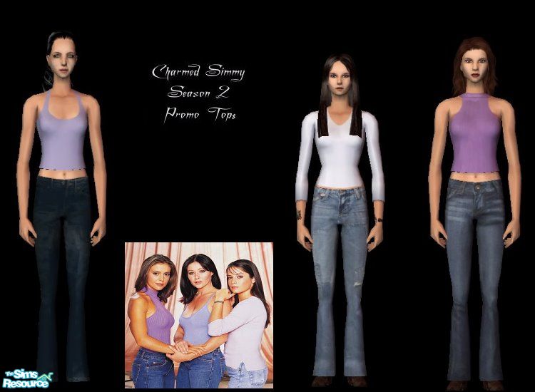 The Sims Resource - Charmed ~ Season 2 Promo Tops