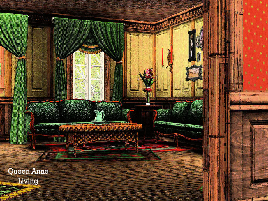 The Sims Resource | Queen Anne Victorian