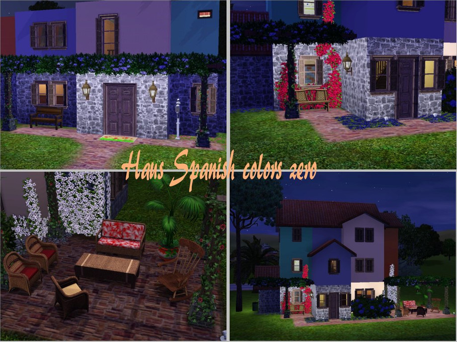 The Sims Resource - Haus Spanish colors zero