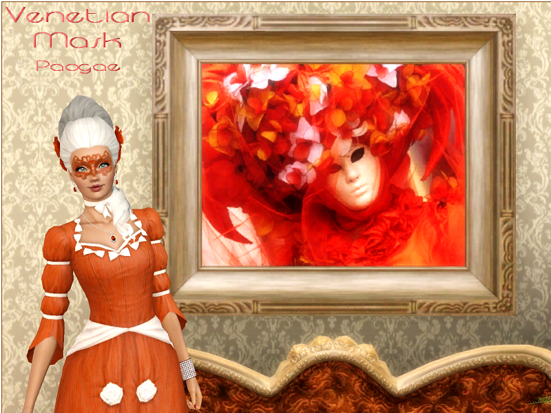 The Sims Resource | Venetian Mask