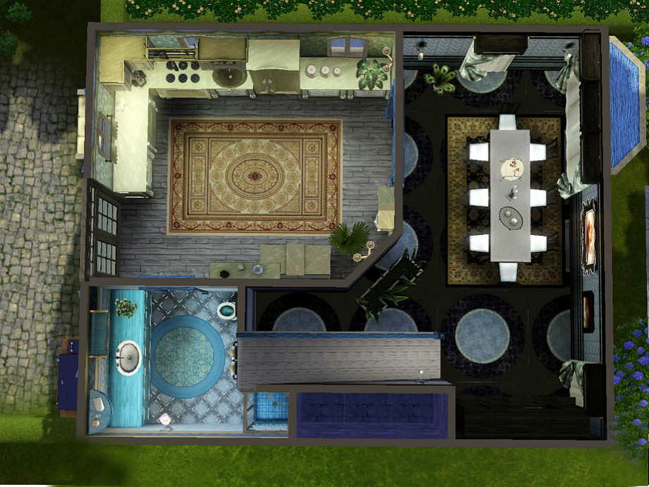 The Sims Resource - Lorves Row: Blue Dutch