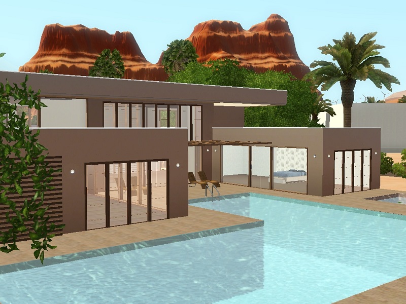 The Sims Resource - Luxury Desert House