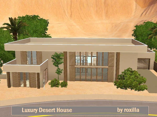 The Sims Resource | Luxury Desert House