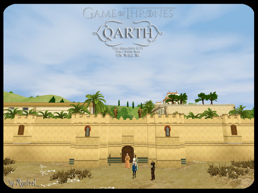 The Sims Resource - GoT Qarth Inspired Lot