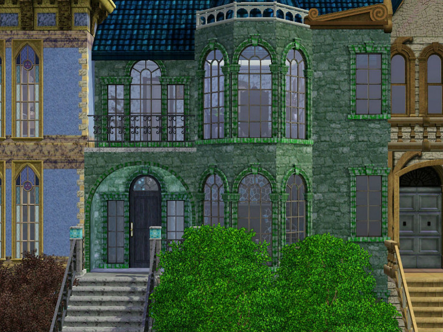 Ineliz's Lorves Row: Green Victorian