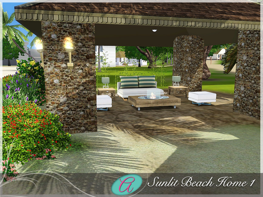 The Sims Resource - Sunlit Beach Home 1