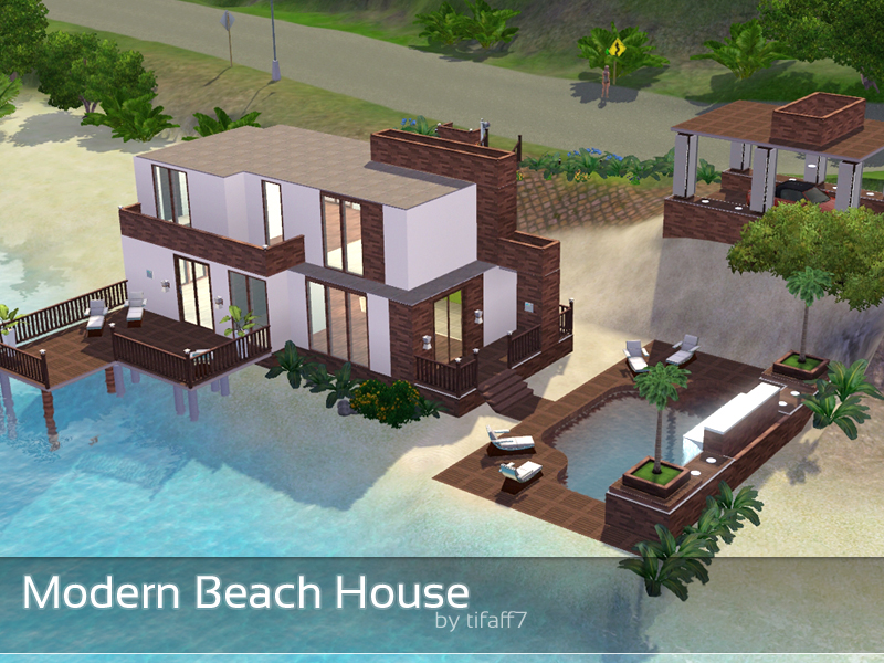 The Sims 3 Beach House Designs