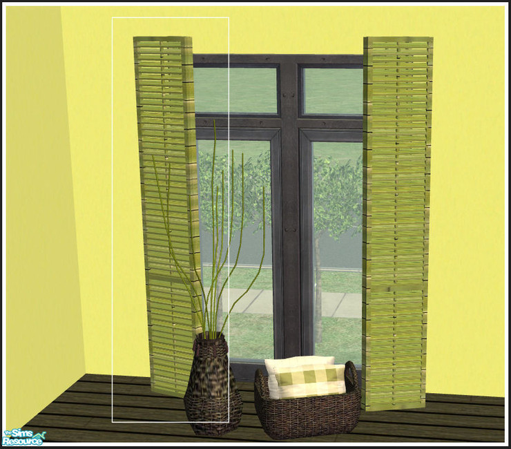 The Sims Resource - Steffor recolors - green - shutter