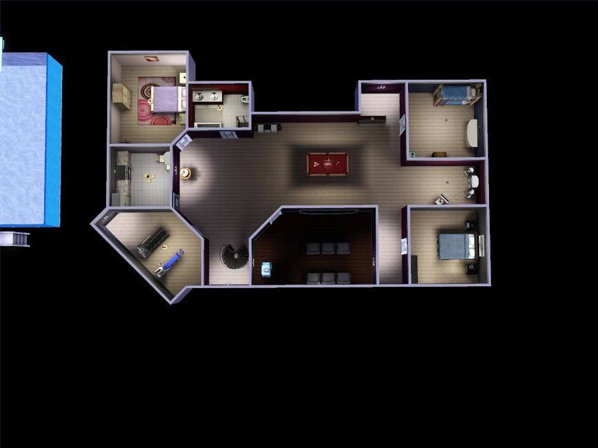 The Sims Resource - Underground Manor