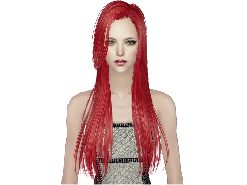 The Sims Resource | Skysims-Hair-181 Red