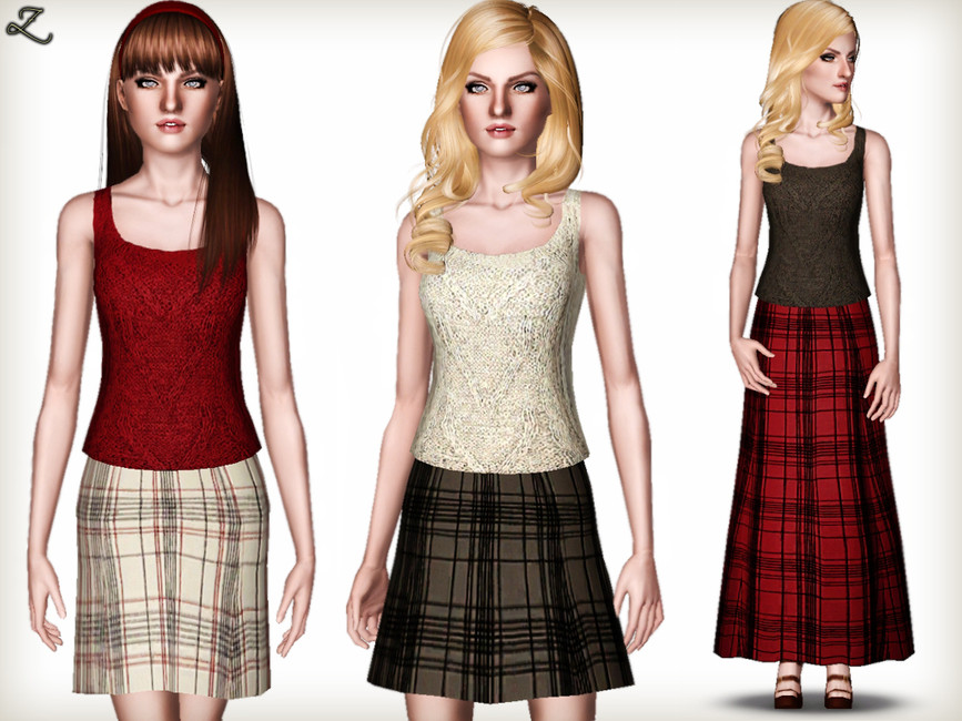 The Sims Resource - Fashion Set 2