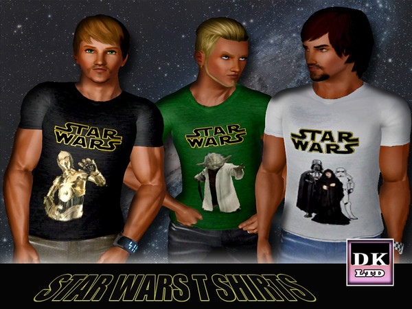 The Sims Resource | Star Wars Character T Shirts