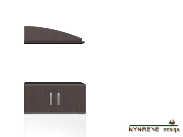 The Sims Resource | Galaxy TV Stand