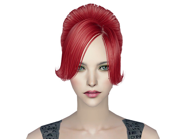 The Sims Resource | Skysims-Hair-183 Red