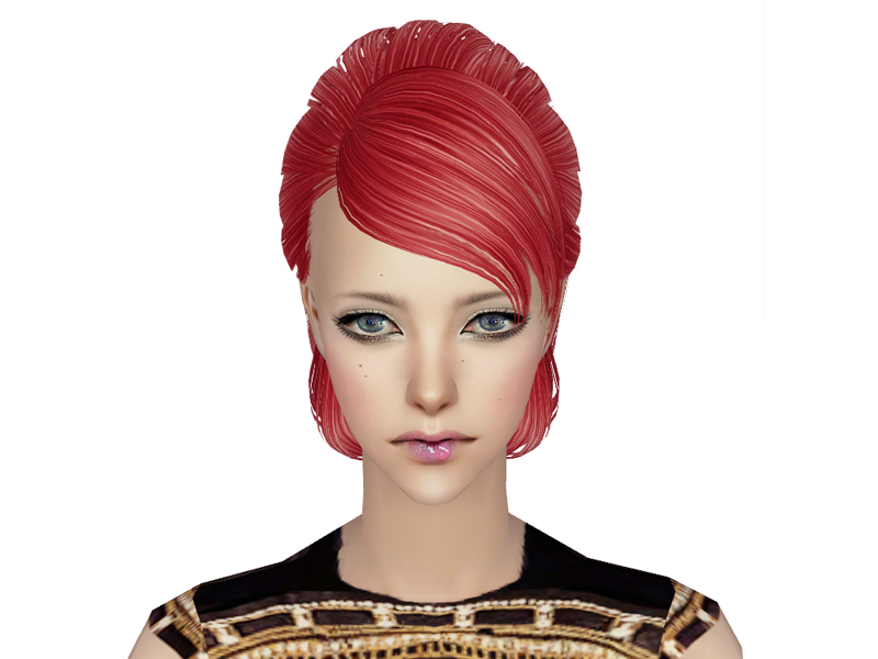The Sims Resource | Skysims-Hair-175 Red