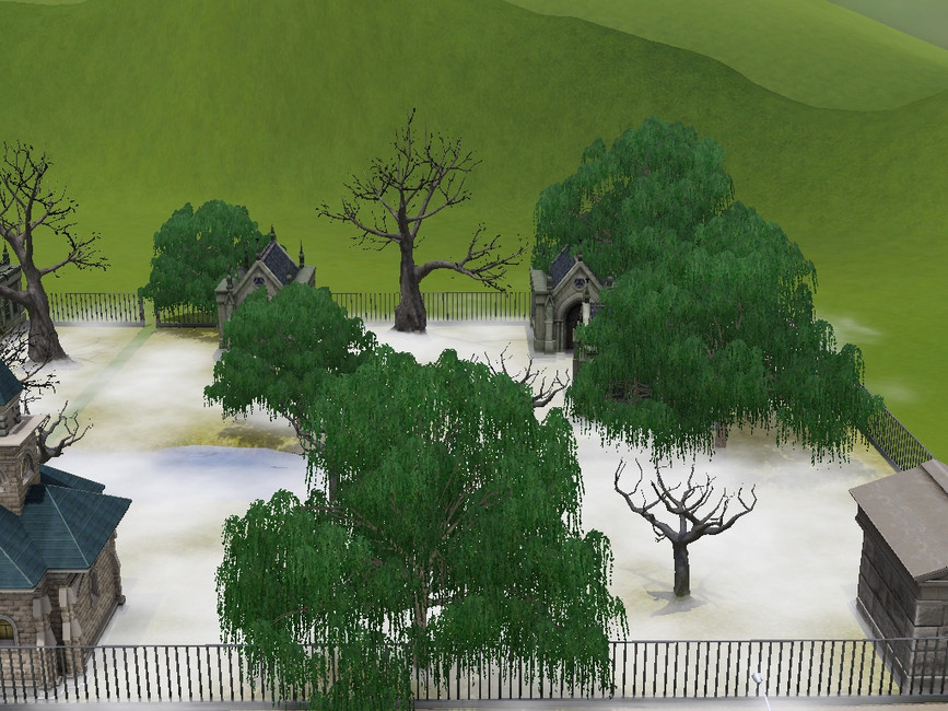 The Sims Resource - Sunnydale graveyard part 3
