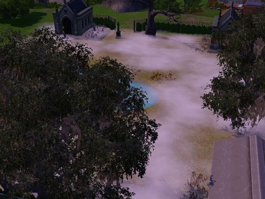 The Sims Resource - sunnydale graveyard part 1