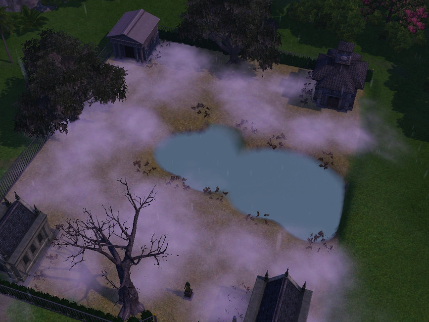 The Sims Resource - sunnydale graveyard part 1