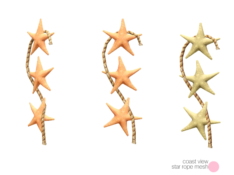 The Sims Resource | Coast Star Rope Mesh