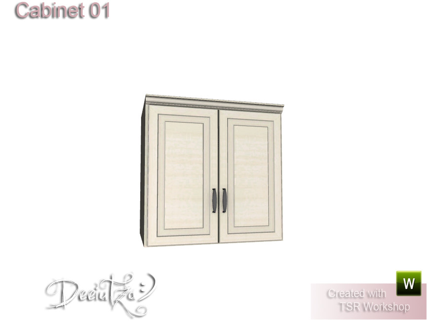 The Sims Resource - Anais Kitchen Cabinet 01