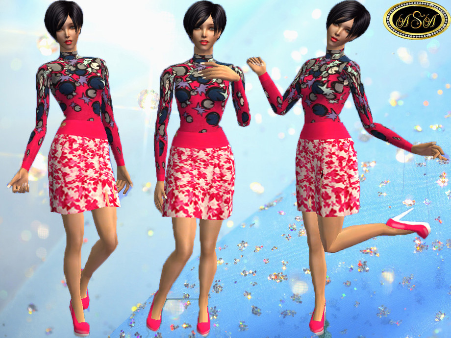The Sims Resource | ASA_dress_85