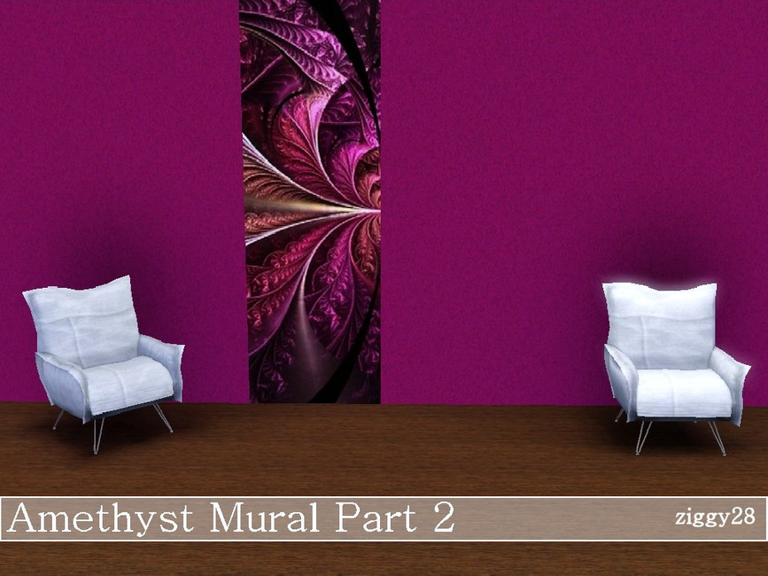ziggy28's Amethyst 4 Part Mural