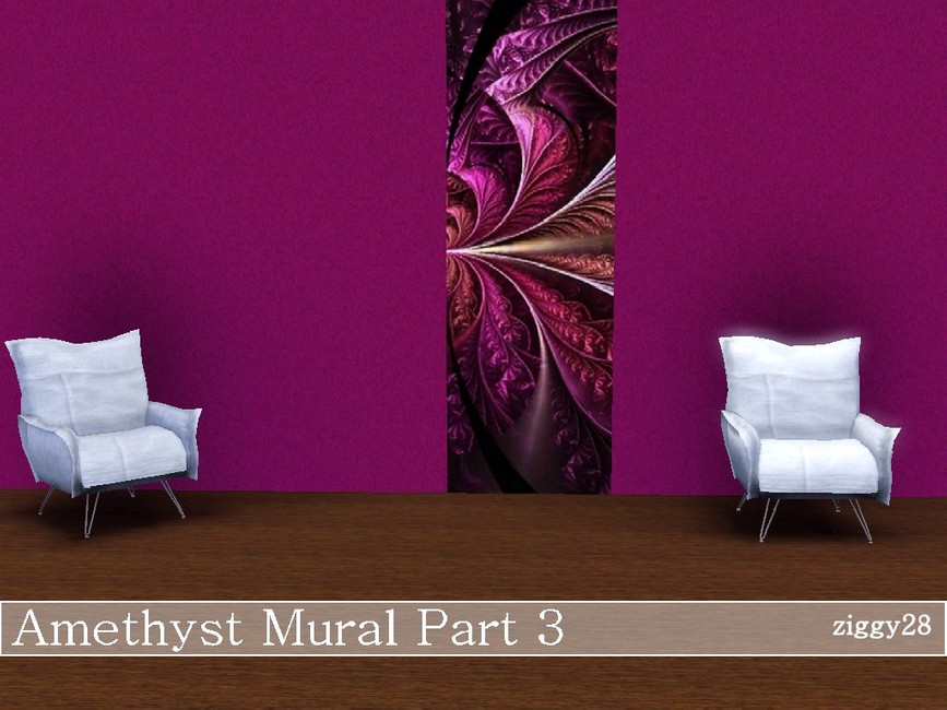 ziggy28's Amethyst 4 Part Mural