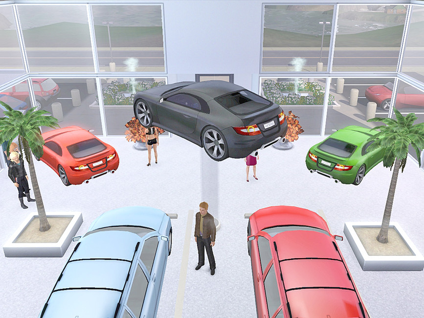 The Sims Resource - Car Center