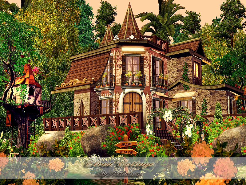The Sims Resource - Elven Cottage