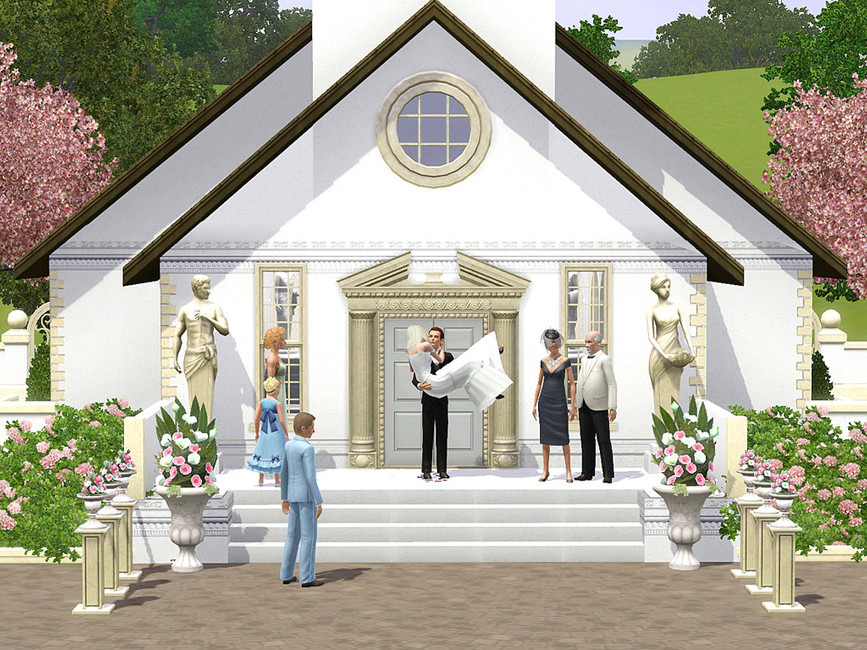 The Sims Resource - Romantic Wedding Church