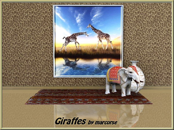 The Sims Resource - Giraffes_marcorse