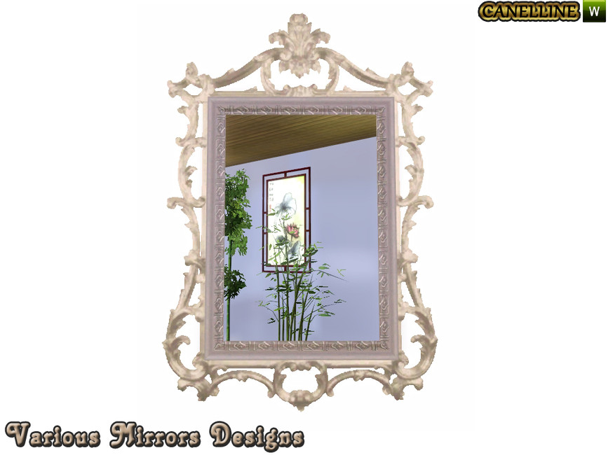 The Sims Resource - Various Mirrors Designs