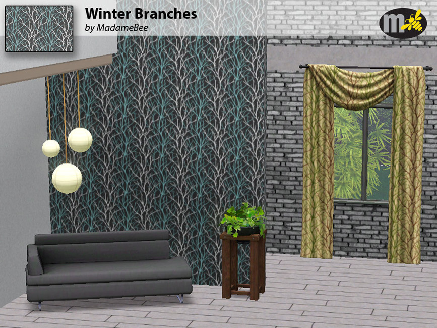 The Sims Resource - Winter Branches by MadameBee
