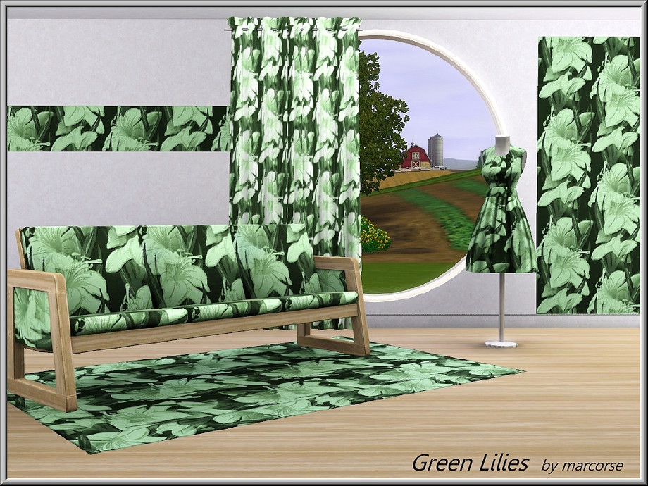 The Sims Resource | Green Lilies_marcorse