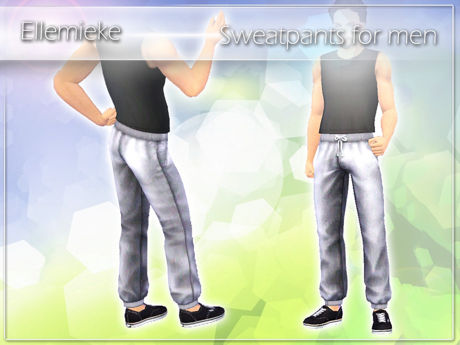 The Sims Resource | Sweatpants for Adult Men