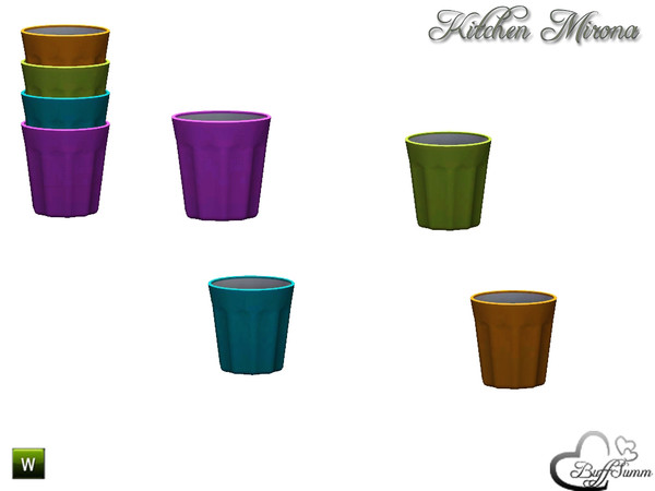The Sims Resource - Kitchen 'Mirona' Cup S