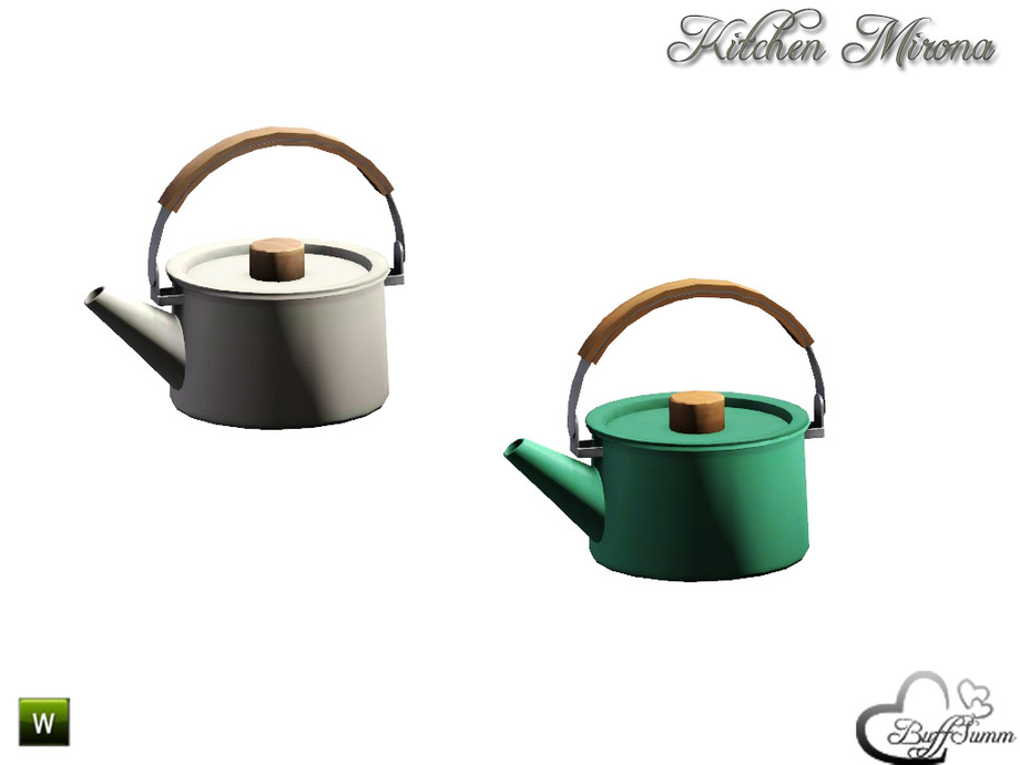 The Sims Resource | Kitchen 'Mirona' Kettle