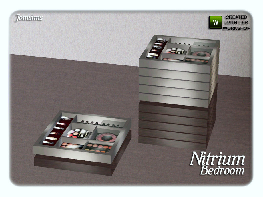 The Sims Resource | Nitrium beauty palette (stockable)