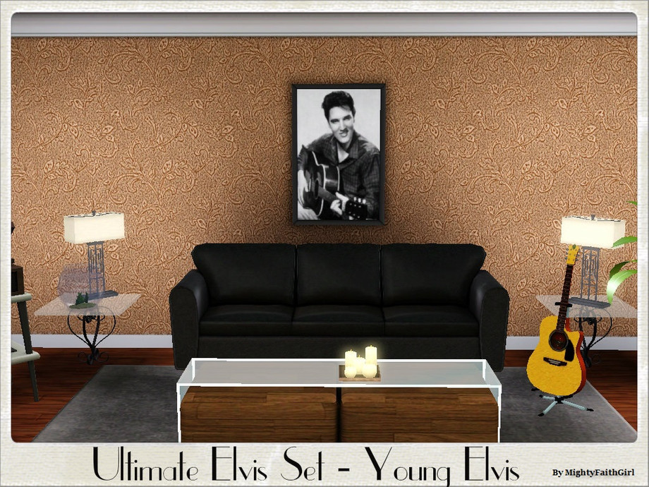 The Sims Resource - Ultimate Elvis Set - Young Elvis