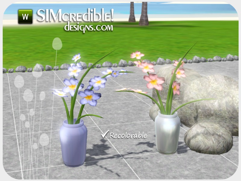 The Sims Resource | Flora Flowers - Cherry Flower