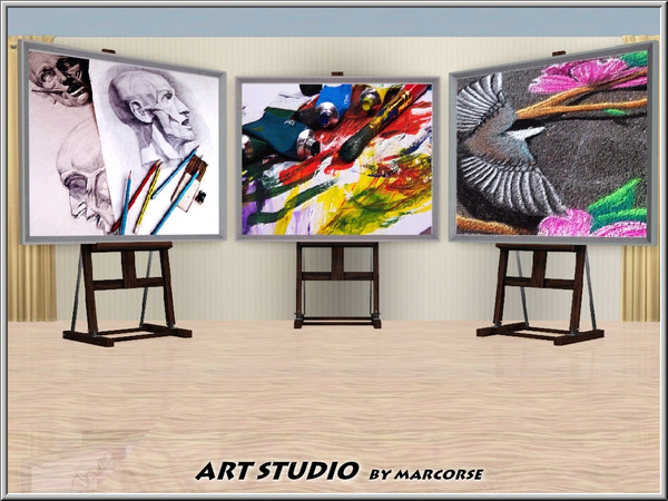 The Sims Resource | Art Studio_marcorse