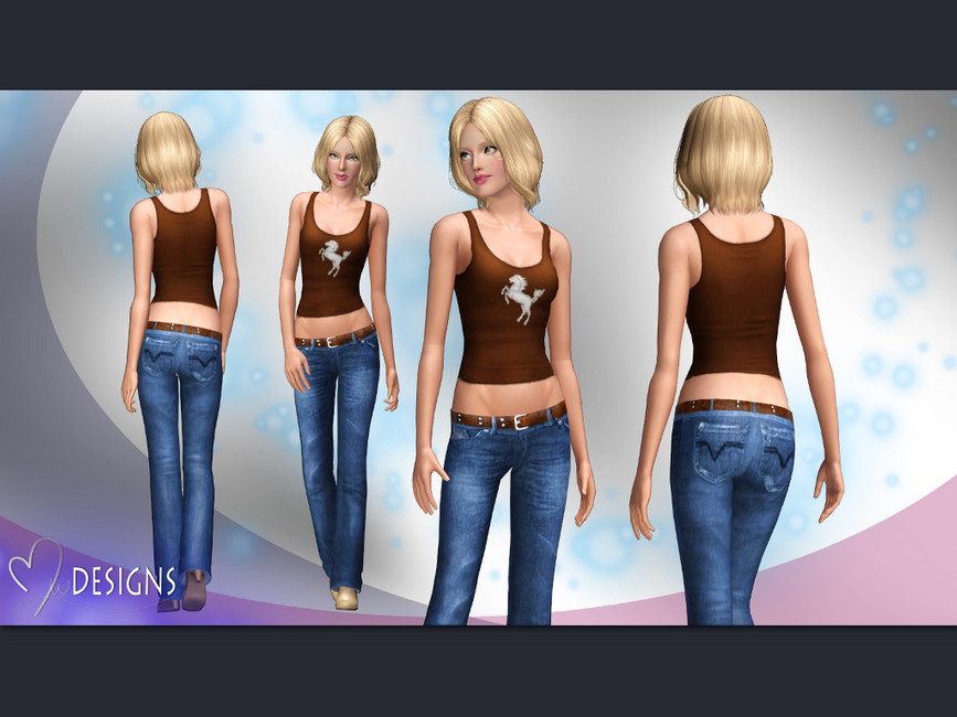 The Sims Resource - Sexy Tank Top