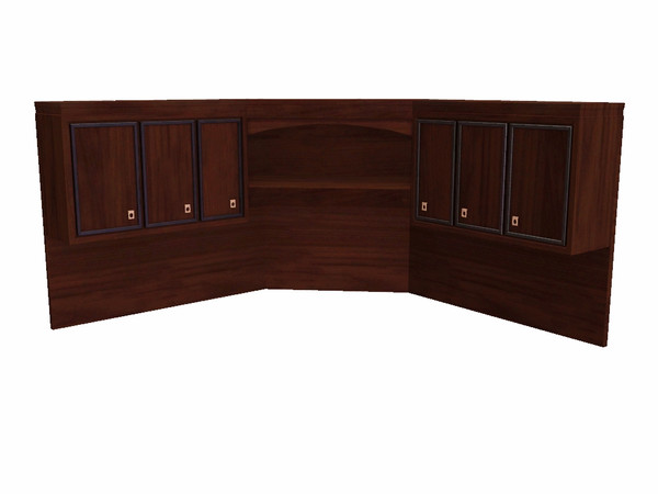 The Sims Resource | Corner Office Cabinet