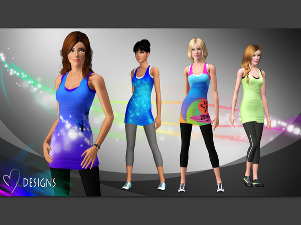 The Sims Resource | Gym Outfit